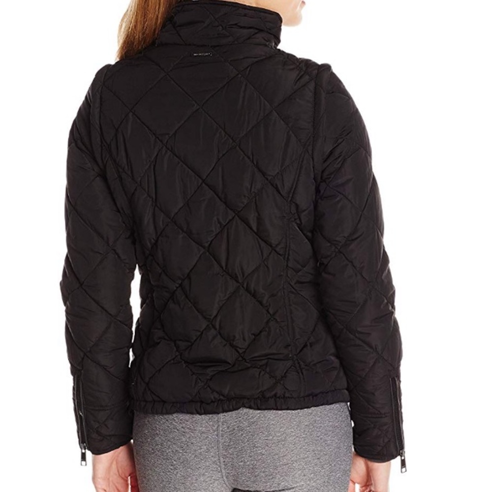 Andrew Marc Performance Puffer Jacket/Vest - Gem